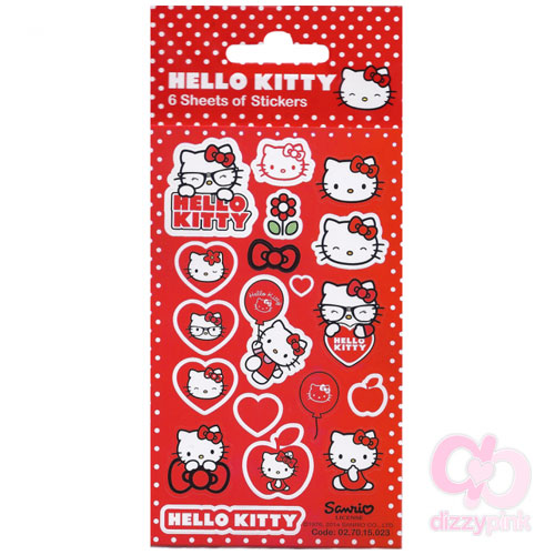 Hello Kitty Stickers and Books